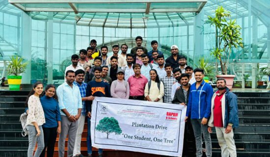 One Student One Tree – Bapuji Academy Of Management & Research